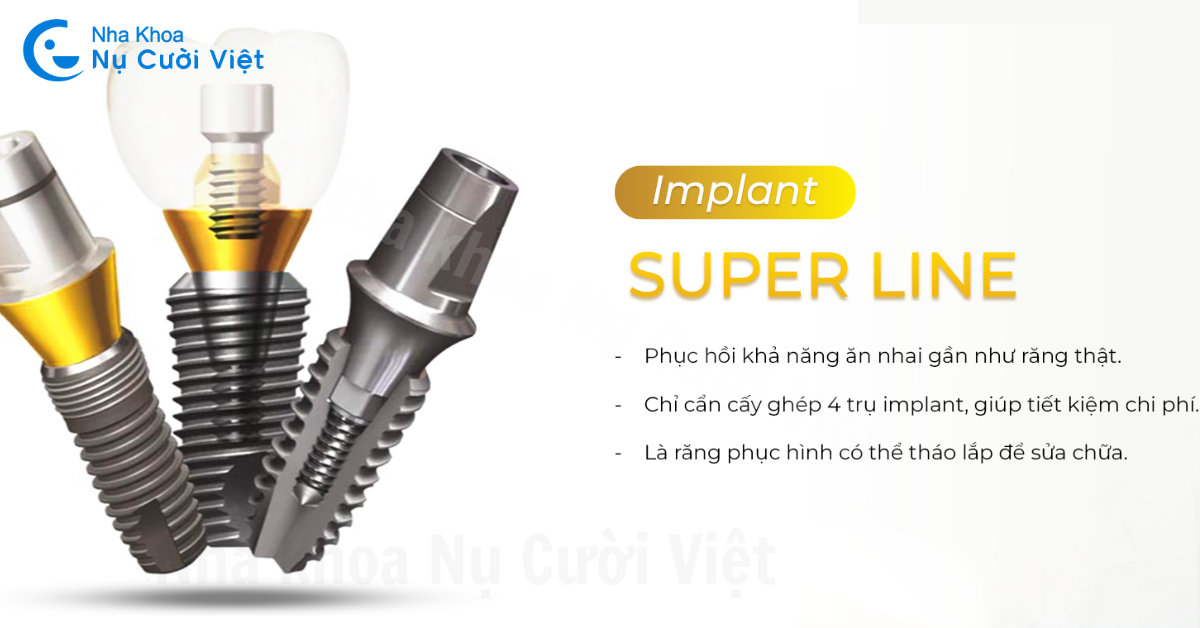 Trụ Implant Dentium Superline là gì? Đặc điểm ưu việt của dòng trụ này?